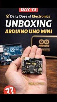 I’m unboxing the compact and premium version of the Arduino Uno #jagstech #arduinounomini #arduino
