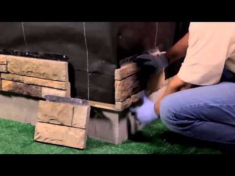 Versetta Stone Installing the Outside Corners