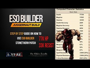 ESO | ESO Builder Tutorial | Step-by-Step Guide | X Men Juggernaut Build