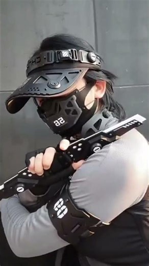 Insane Cyberpunk Mask Reveal 😱 #Shorts #cyberpunk