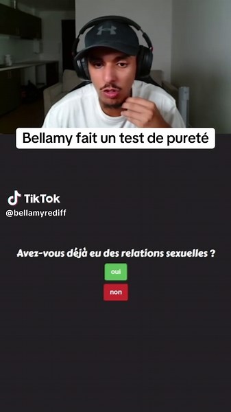 Bellamy teste sa pureté en direct !