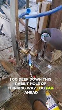 installing shutoff valves #homeimprovement #handyman #plumbing #renovation