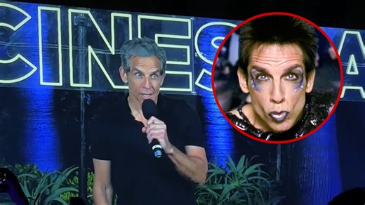 Ben Stiller Surprises Audience as Derek Zoolander at Film Screening