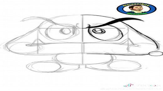 Tutorial fácil de dibujo: Goomba de Mario Bros