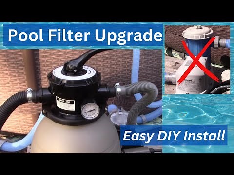 Pump & Filter Upgrade for your Above Ground Pool - XtremePowerUS Sand Filter Coleman Intex Bestway