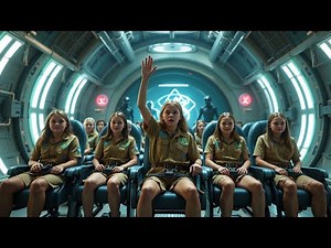 A Troop of Girl Scouts Enslaved by Aliens—When the Urge to Pee Hit, Their Knots Unlocked Every Lock!