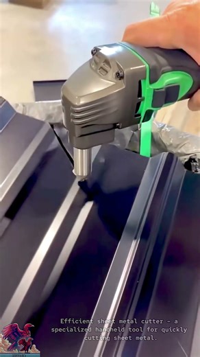 Efficient Metal Sheet Cutting Machine #tools #shorts #viral #creative #video
