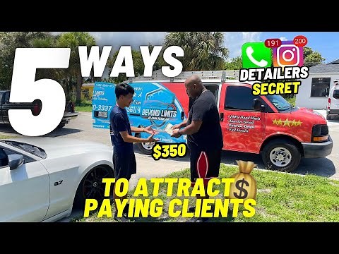 How To Get Customers For Your Detailing Business - Detailing Beyond Limits