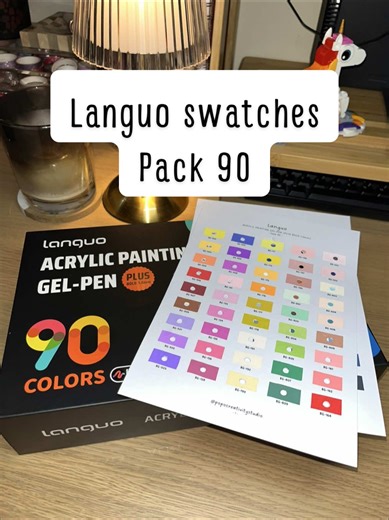 Relax with me 🥰🎧 #coloring #arttherapy #acrylicmarkers #asmrsounds #swatches @Languo Stationery