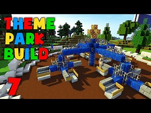 Minecraft Theme Park Build - Part 7 - Merry Mixer