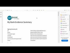 OneSpan Notary: How to Access Electronic Evidence - Tutorial Video