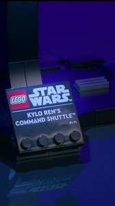 Bring Kylo Ren’s LEGO® Command Shuttle to life with cinematic lighting! Flickering thrusters, glowing cockpit lights & moody red accents. Rule the galaxy in style  | Light My Bricks | Facebook