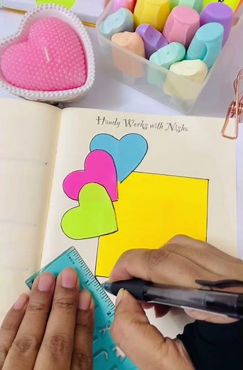 Decorate your Journal 💖💚💙 / Sticky note idea