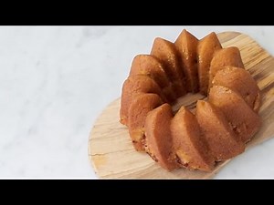 Söndagsmys: Bundt cake med rabarber