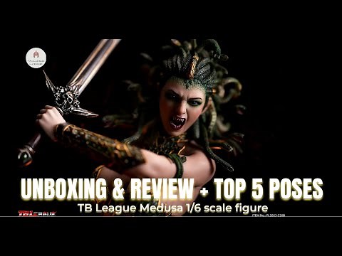 TBLeague 1/6 Scale Medusa Hybrid Action fiigure/statue | Gold Version | Unboxing & Review+Top5 poses