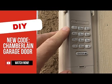 How to Change the Code on a Chamberlain Garage Door Opener