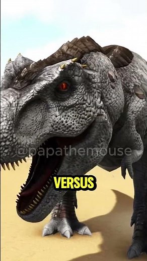T-REX DO ARK VS D-REX? #jurassicworld #ark #dinosaur