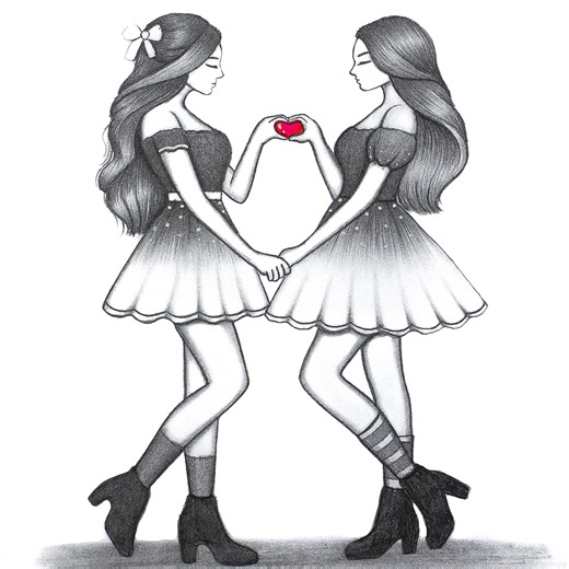 222K views · 1.9K reactions | #Girldrawing #Pencildrawing #Easydrawing #bff #friendship | Drawingneelu | Facebook