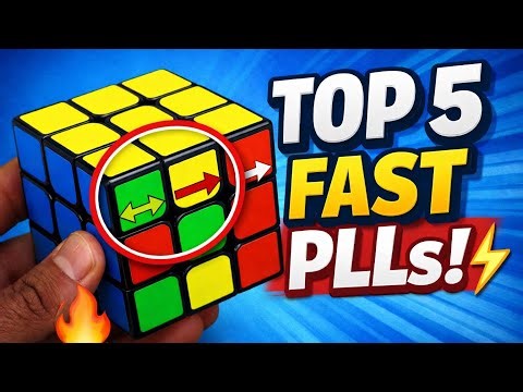 My TOP 5 Favorite PLL Algorithms (Fast & Satisfying!)