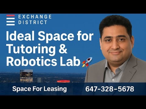 Tutoring, Computer & Robotics Lab Space for Lease in Mississauga | 4023 The Exchange