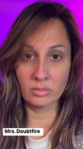 19K views · 221 reactions | Mrs. Doubtfire played by Robin Williams. All makeup and body paint ⭐️ | Tasha Caroline | Facebook