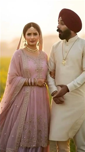 ਹੇ ਵਾਹਿਗੁਰੂ ਜੀ – Mustard Field Moments” #viral #waheguru #shorts #couple