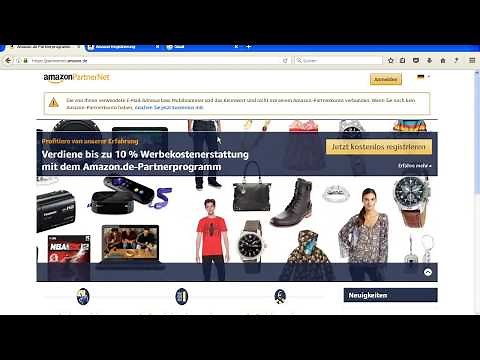 Amazon Partnerprogramm Anmeldung | Amazon Konto erstellen | Amazon Partnerprogramm registrieren