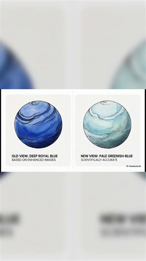 Neptune color theory is WILD 👀 #space #facts