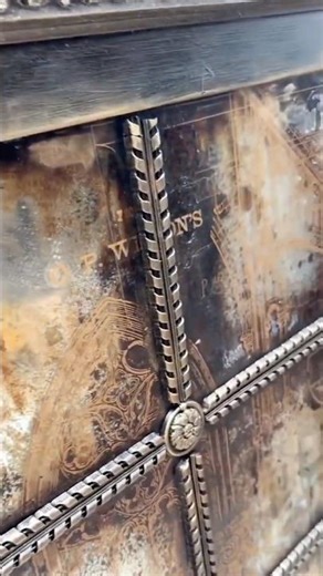 Upcycled Mirror-Beautiful Transformation Using Moulds & Transfers By Redesign!