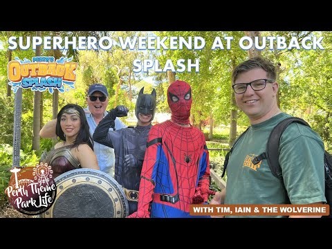 Superhero Weekend at Outback Splash