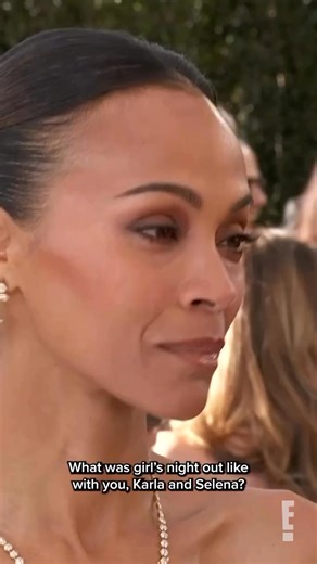 We’re holding space for Zoe Saldana and the cast Emilia Pérez. ❤️ #GoldenGlobes #AwardsSeason | E! News