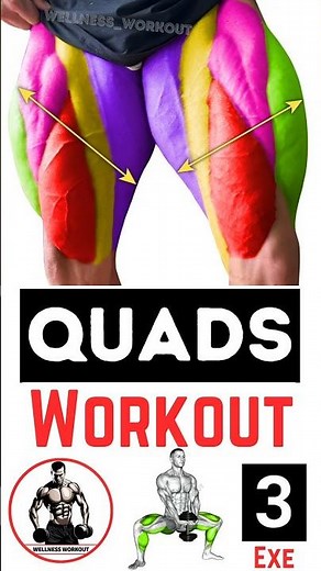 3 BEST Quad Exercises for MASSIVE Growth 💥 #QuadWorkout