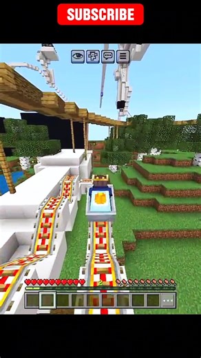 I Rode the CRAZIEST Roller Coaster in Minecraft 🎢