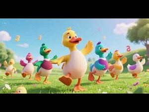 Count the Ducks While They Dance | Counting Song for Kids | Nursery Rhymes & Kids Songs
