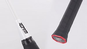 Badminton Racket Set with 2 Carbon Fiber Racquets 5U, 3 Shuttlecocks, 2 Racket Grip Tapes and 2 Badminton Bag - Perfect for Outdoor Games and Gym 5U