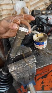 Front Wheel Axle Bearing greasing #auto #mechanic #usa | Professional Mechanic