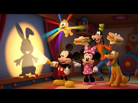 Mickey Mouse Clubhouse Full Episodes: The Shadow Puppet Show 🎭✨ | Learning Shapes & Shadows for Kids