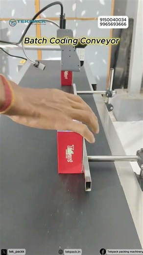 TIJ Printer Expiry Date Coding Machine | TIJ With Conveyor Pouch Printer #printer #pij #inkjet