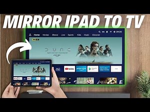 How to Mirror iPad to Android TV or Google TV Wirelessly