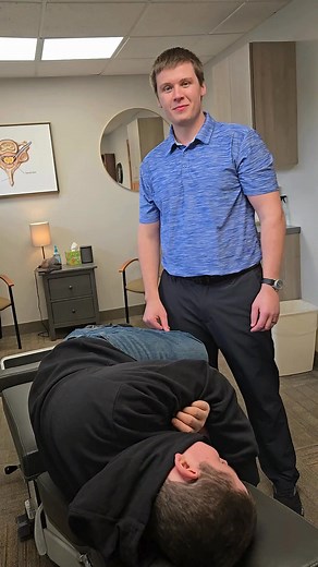 Ever wonder what a low back adjustment looks like? Here’s Dr. Josh in action! | Ambient Chiropractic P.A.