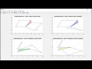 Watt 6 Bar Linkage MATLAB CODE
