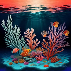 6.9K views · 1K reactions | Ocean floor covered in very colorful bright corals and sea anemones. | Pam's Gifs and Videos | Facebook