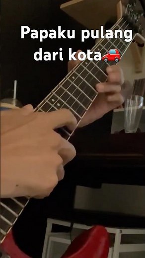 Bapaku pulang dari kota #guitar #metal #rock