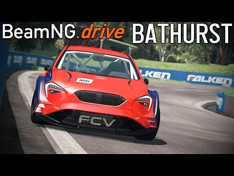 BeamNG.drive Bathurst! Mount Panorama Circuit Time Attack & Showcase | FWD Touring Car