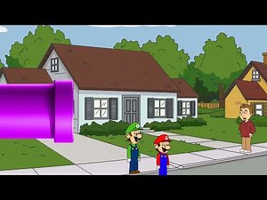 Mario and Luigi entered the neighborhood (My First GoAnimate/FlashThemes animation, NOT FOR KIDS)