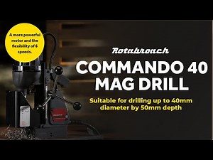 Commando 40 Mag Drill - Rotabroach