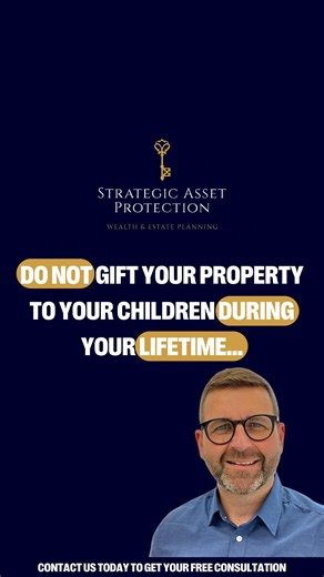 1.3K reactions · 58 shares | Do not gift your property to your children during your lifetime… Follow (me) @TheAssetProtectionGuy For More This is just a quick overview, if You need further Information visit the link in my bio  - #estateplanning #estateplan #assetprotection #trusts #will | The Asset Protection Guy | Facebook