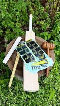 Sticker On Cricket Bat | How To Apply Sticker at home 🤩 #sports