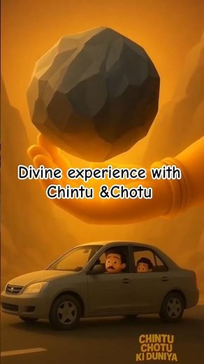 Divine Experience with Chintu & Chotu 🚗✨ #shorts #viral