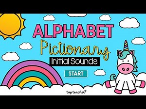 Interactive Initial Sounds Game: Alphabet Pictionary